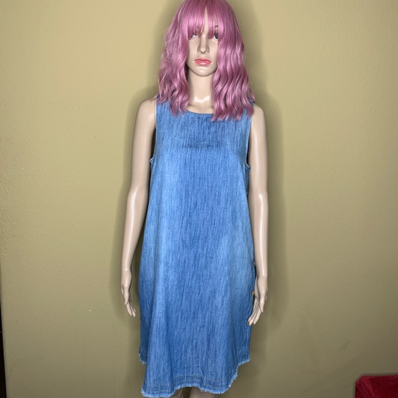 Universal Thread | Dresses | Universal Thread Denim Button Dress | Poshmark